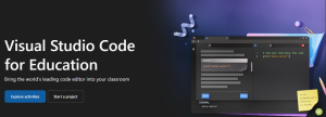 Microsoft just launched Visual Studio Code for Education! | Learnshifting