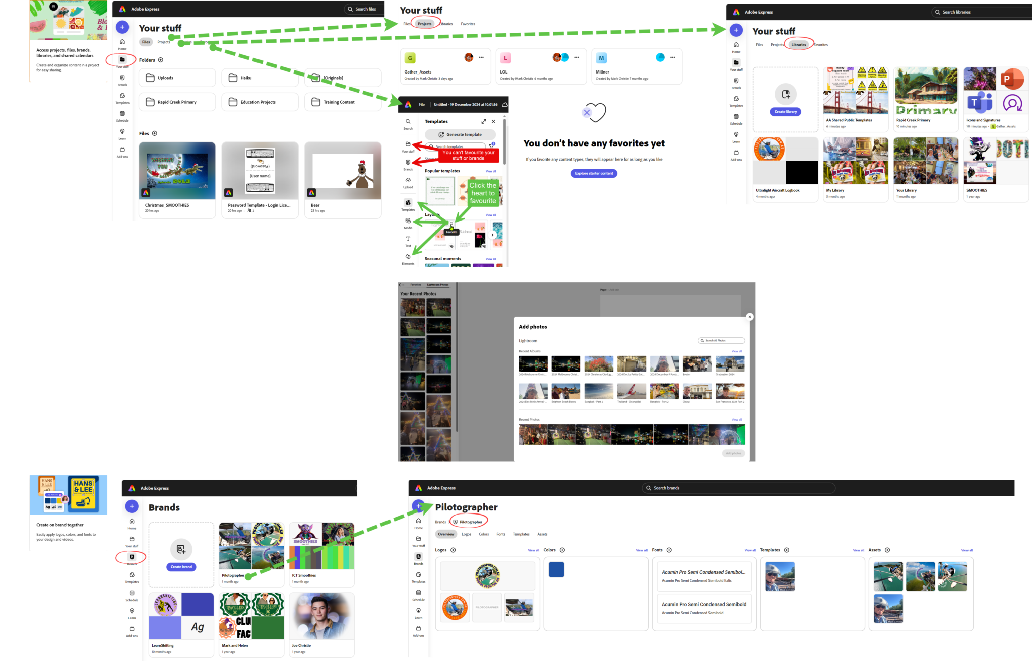 Libraries save time in Adobe Express | Learnshifting